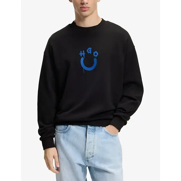 Hugo Boss Happy Cotton-terry Sweatshirt