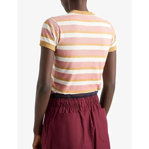 Prada Striped Jersey T-shirt