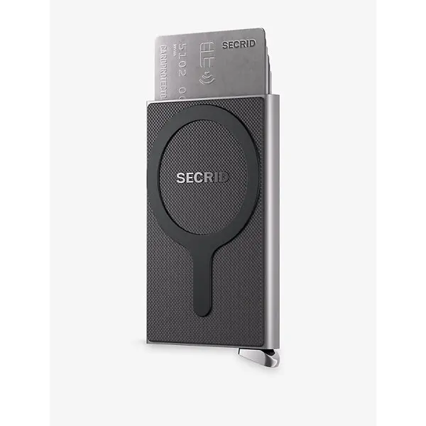 SECRID Cardprotector+ Fluted For Magsafe Aluminium Wallet