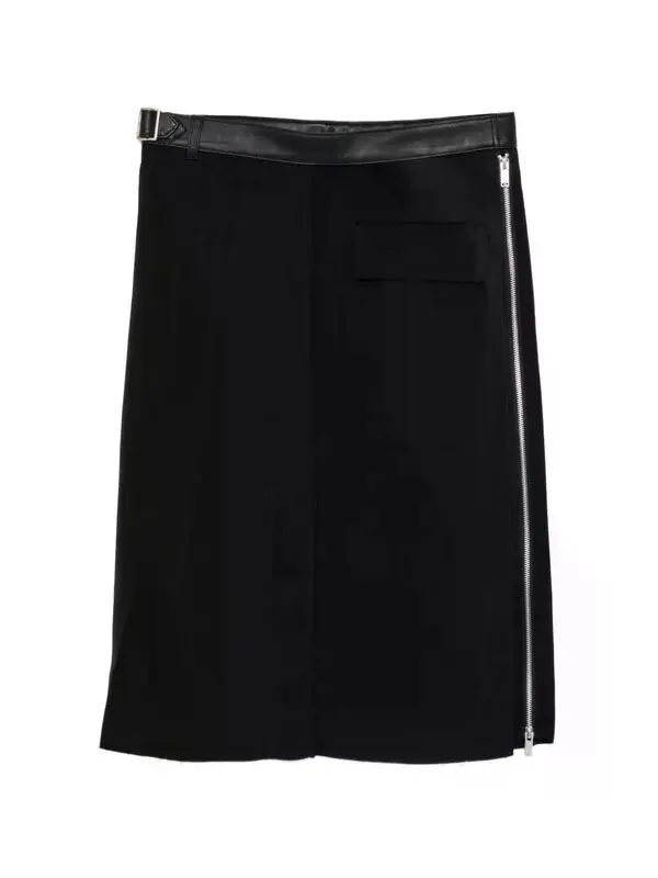 Undercover Buckle Zip Skirt