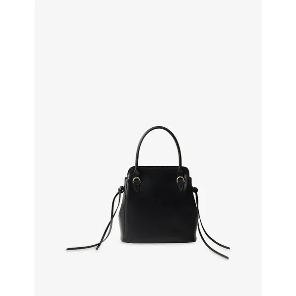 Prada Leather Top-handle Bag - Black