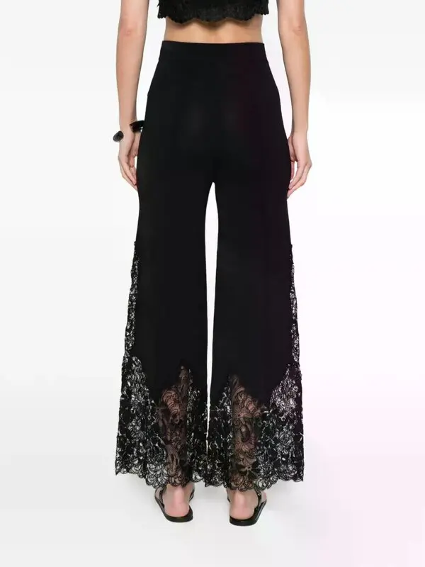 Ermanno Scervino Lace Trim Trousers