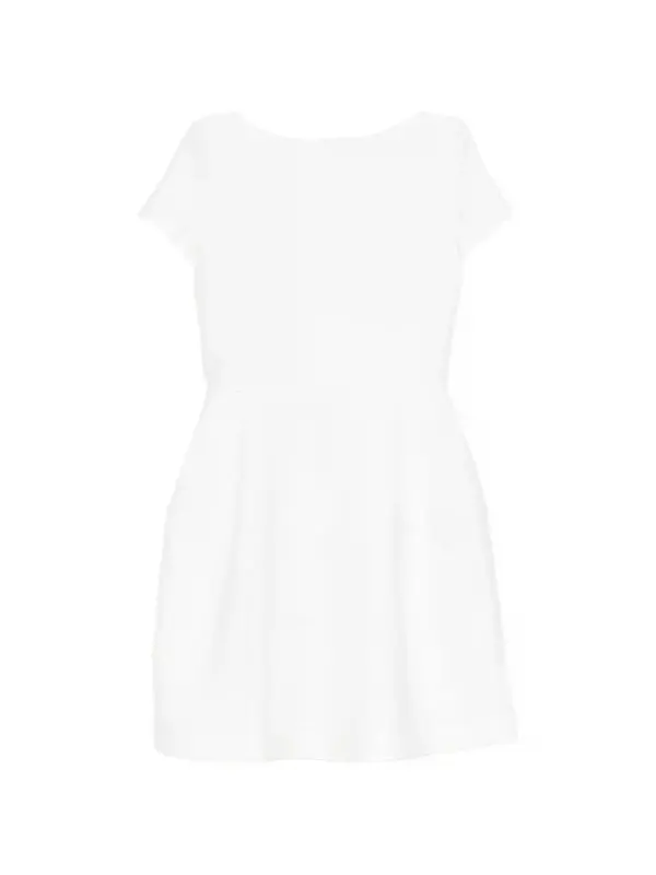 JNBY Boat-neck Mini Dress - White