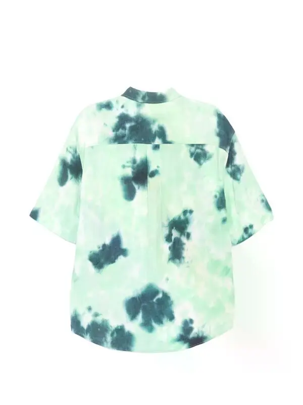 CROQUIS Short Sleeve Tie-dye Shirt