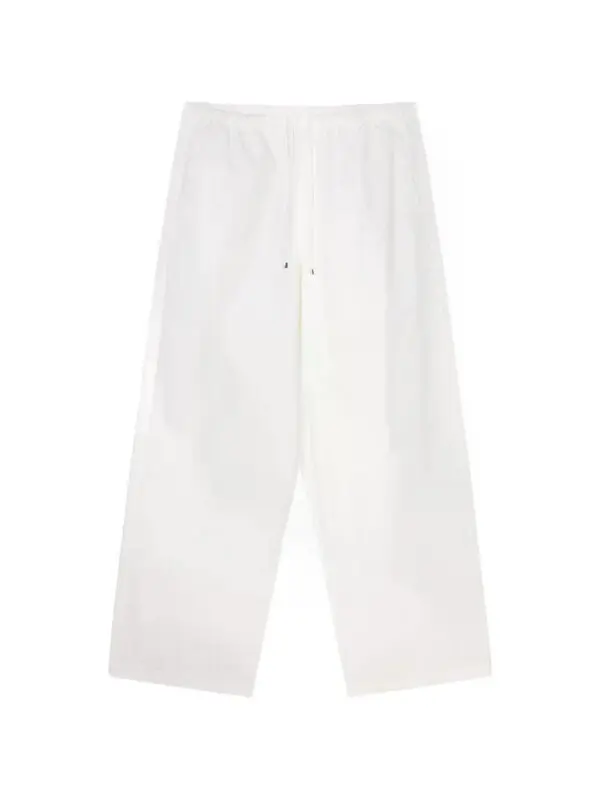 JNBY Relaxed Fit Poplin Trousers - White