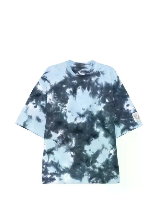 CROQUIS Tie-dye Short Sleeve T-shirt - Blue