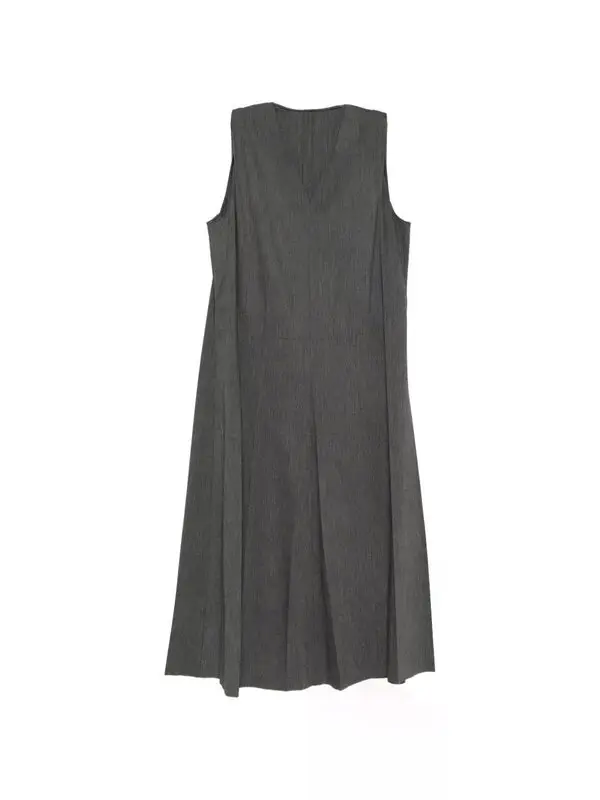 JNBY Pleated Maxi Dress - Grey