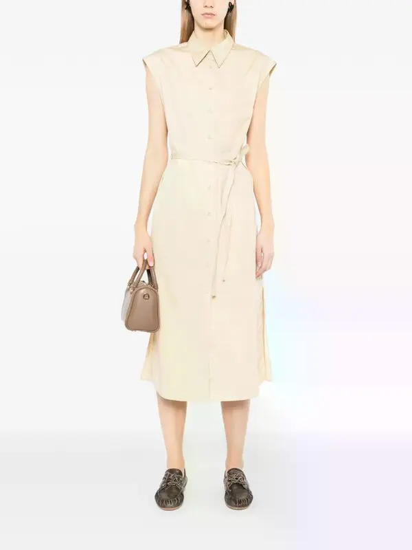 LESS Belted Shirt Dress