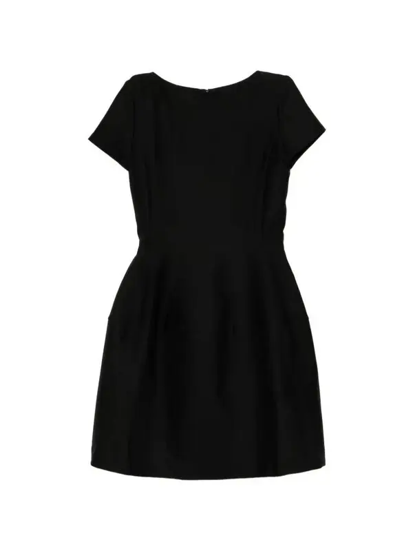 JNBY Boat-neck Mini Dress - Black