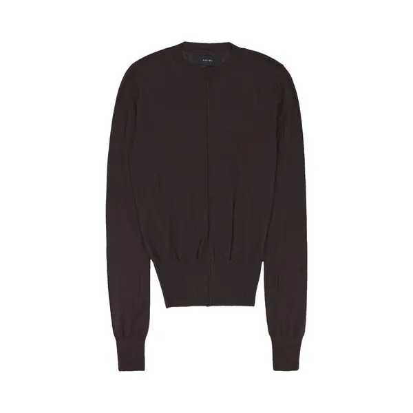 Amiri Distressed Crewneck Jumper - Brown