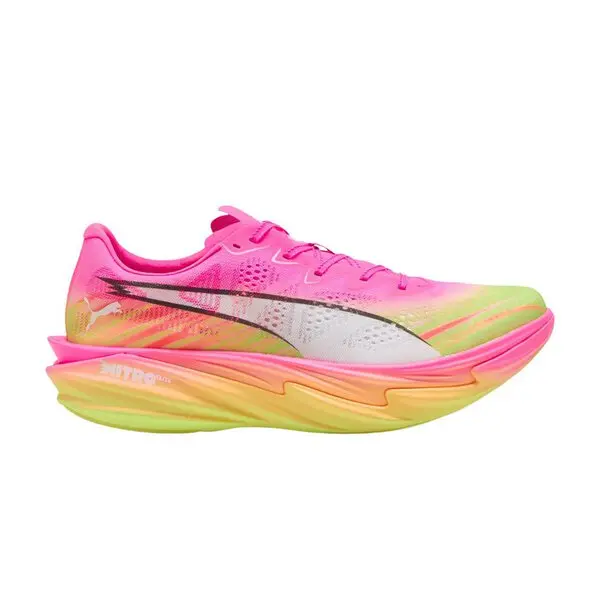 PUMA Deviate Nitro Elite 4 Athletic Sneakers - Pink