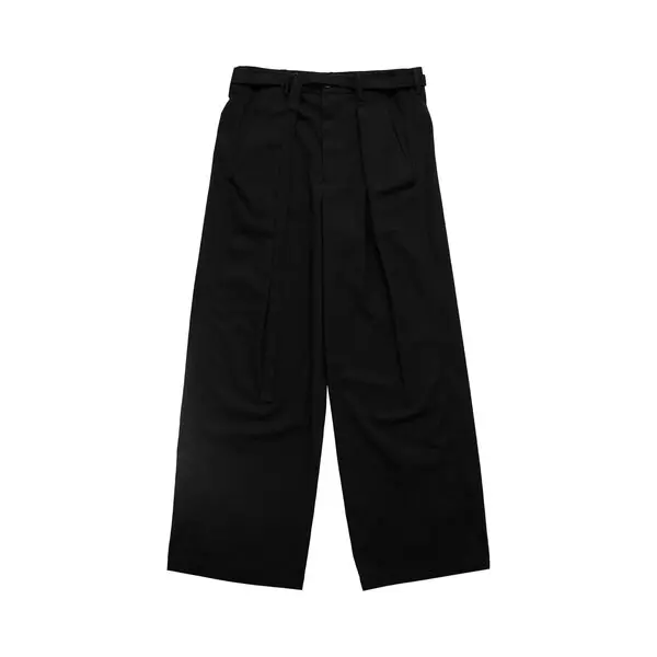 ANN DEMEULEMEESTER Norulf Workwear High Comfort Trousers - Black