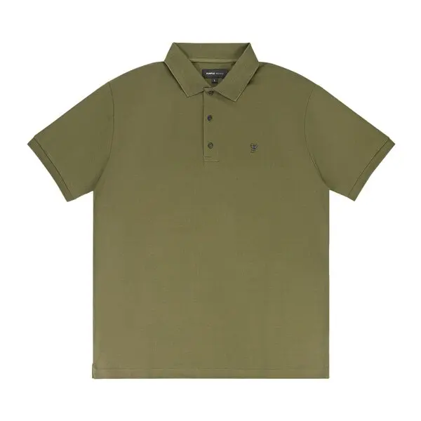 PURPLE BRAND Pique Knit Polo - Green
