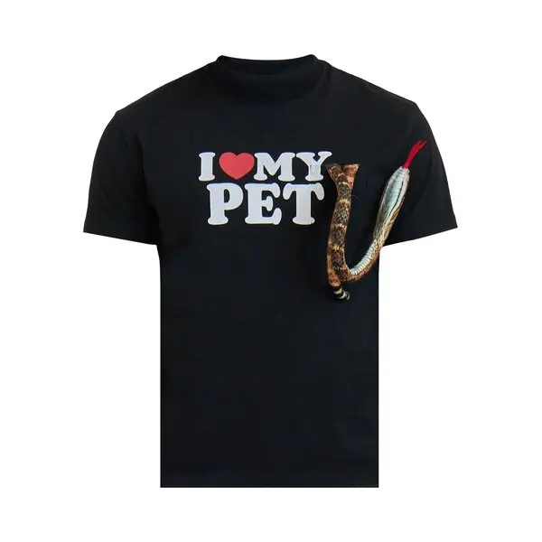 DOUBLET I Love My Pet T-shirt