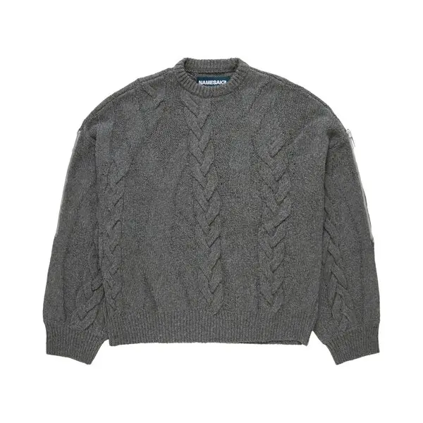 NAMESAKE Linas Dual Crewneck - Grey