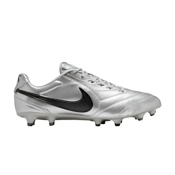 Nike Tiempo Ligera Pro Fg Low - Silver