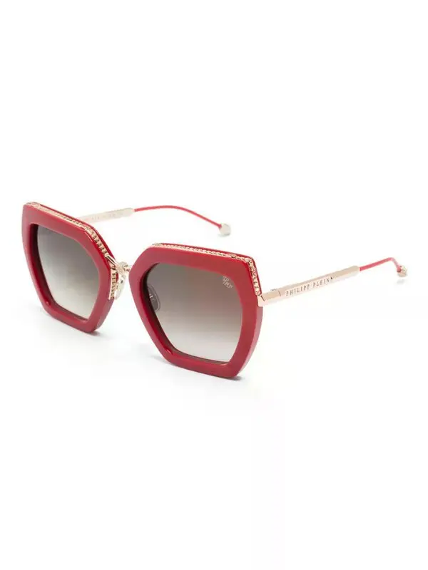 Philipp Plein Geometric Sunglasses