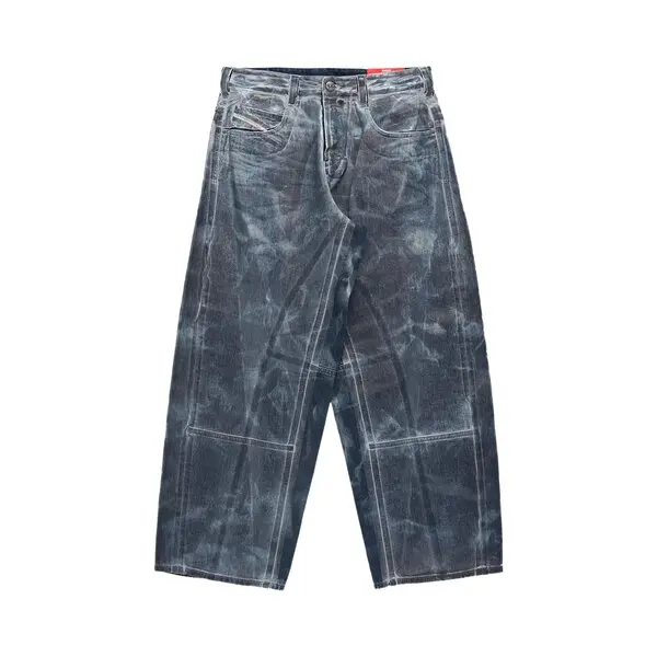DIESEL® Coated Straight Jeans - Blue
