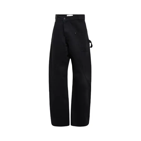 JW Anderson Twisted Workwear Jeans - Black