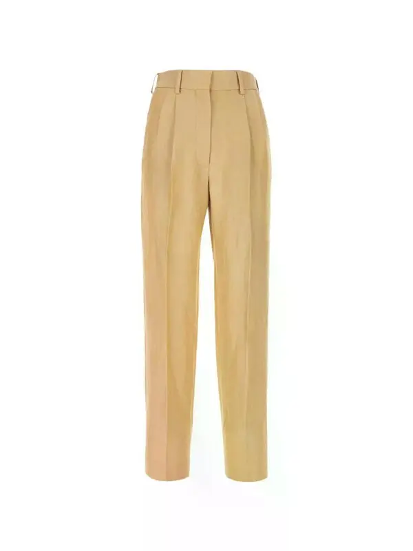 BLAZÉ MILANO Pleated Trousers - Neutrals