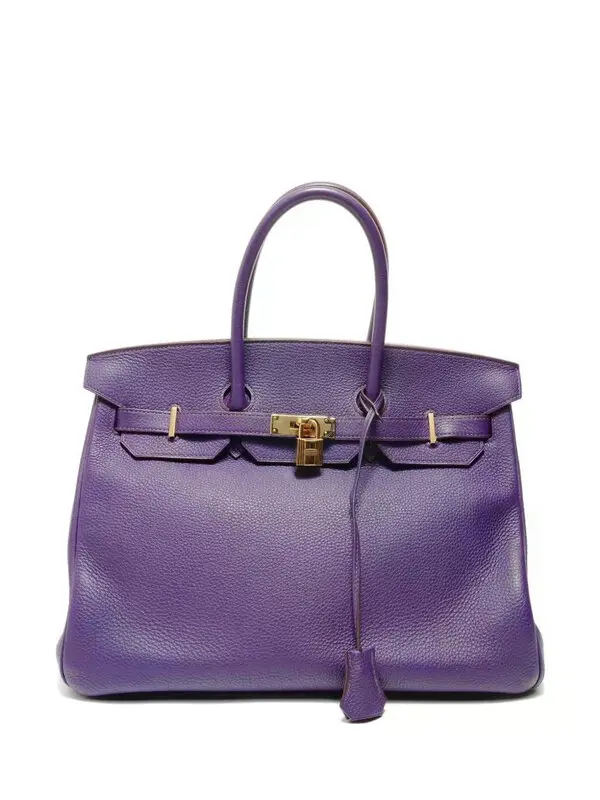 Hermès 2012 Birkin 35 Handbag - Purple