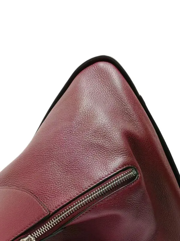Loewe 2016-2018s Large Hammock Leather Tote - Red