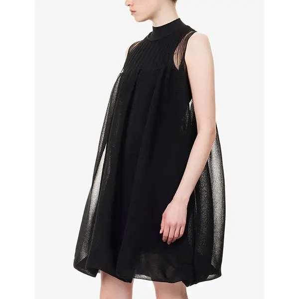 CFCL Bust Flare Sleeveless Mini Dress