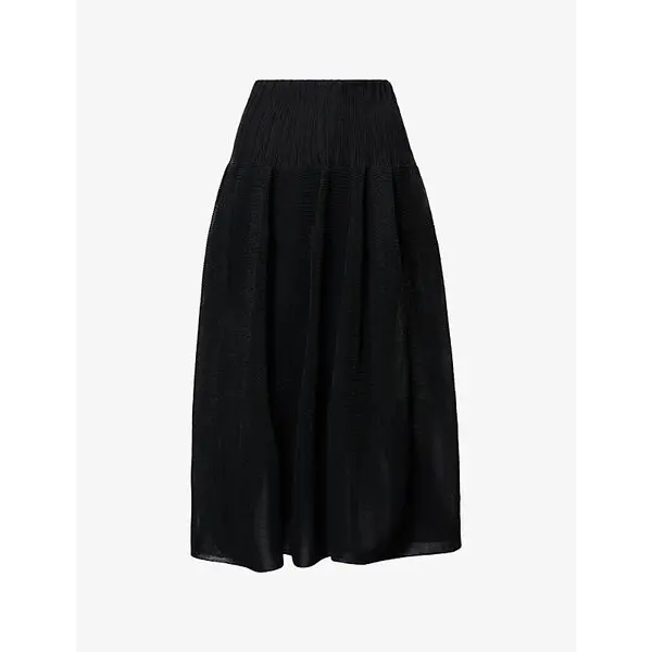 CFCL High-rise Knitted Midi Skirt - Black
