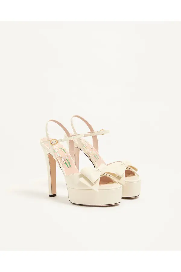 Valentino Garavani Bowow Platform Sandals - Floral
