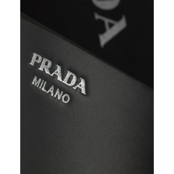 Prada Crisscross Rubber Sandals