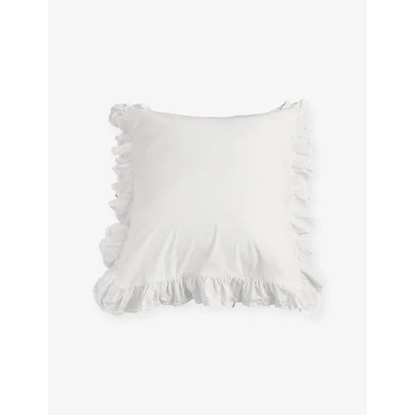 TEKLA Elodie Cotton Pillow Case - Broken White