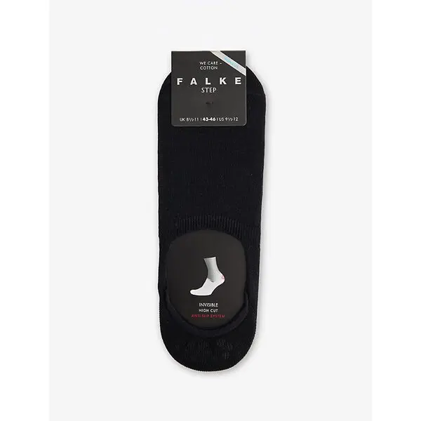 Falke High-cut Cotton-blend Socks - Black
