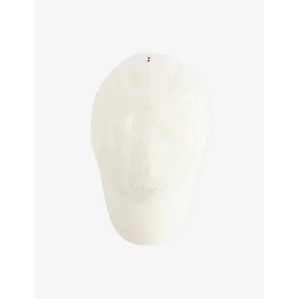 Orlebar Brown Barney Embroidered Baseball Cap - White Sand