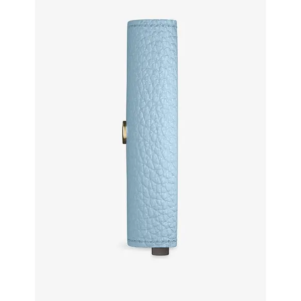 SECRID Envelope Pebble Leather Wallet - Ice Blue