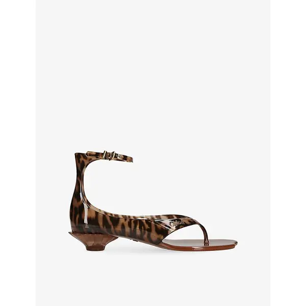 Chloé Jelly Sandals - Blk/brown