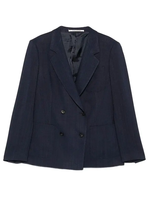 Tagliatore Nayade Double-breasted Blazer - Blue