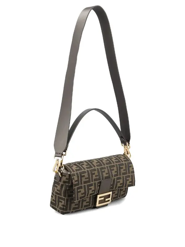 Fendi Baguette Medium Ff Jacquard Bag