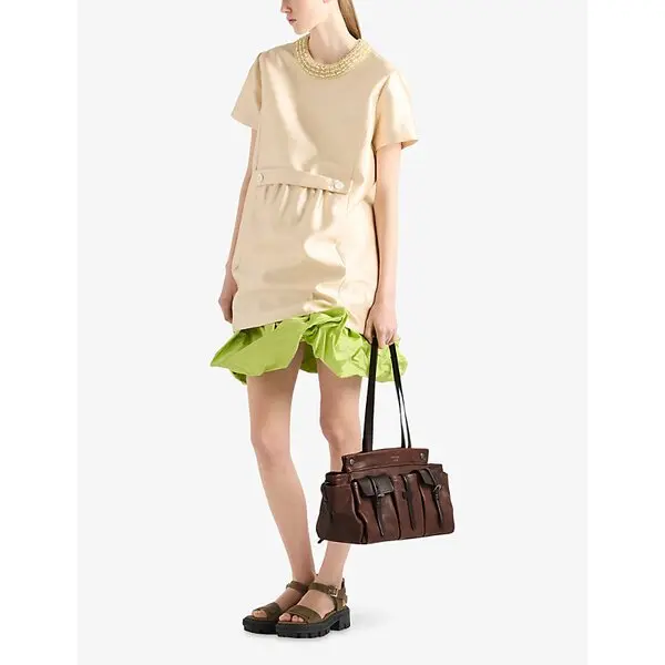 Prada Leather Tote Bag
