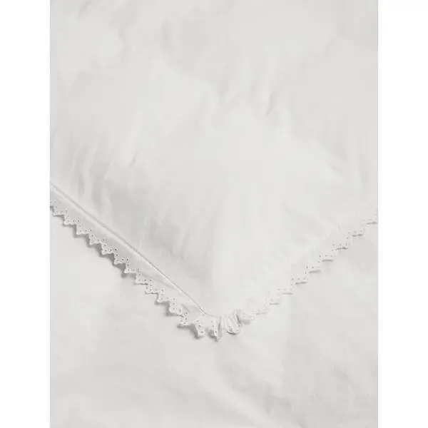 TEKLA Anais Cotton Duvet Cover - Broken White