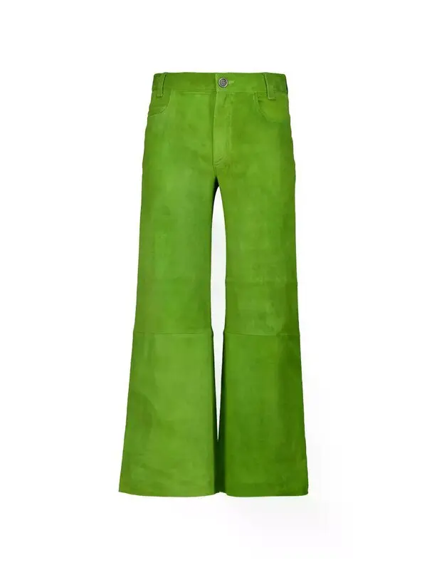 Stouls Lilou Suede Trousers - Green