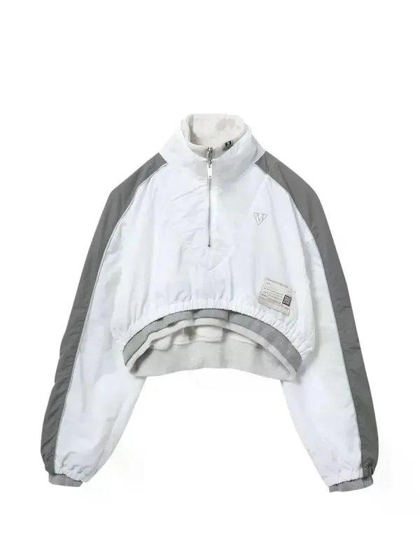 Mihara Yasuhiro Half-zip Triple Layered Jacket - White