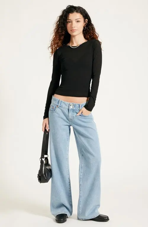 PACSUN Zoe Low-rise Girlfriend Jeans