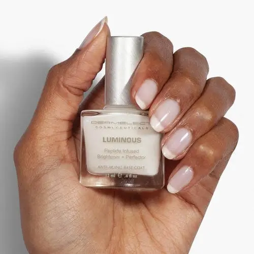 DERMELECT Luminous Brightener + Perfector Base Coat - White
