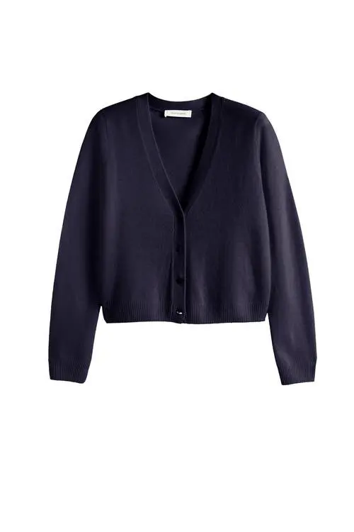 Chinti & Parker Air Pure Cashmere Cardigan - Navy