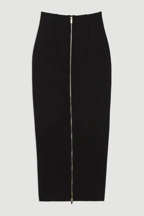 Karen Millen Figure Form Zip Maxi Skirt
