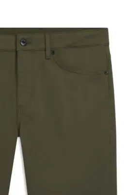 BOSS Porsche X Tapered-fit Stretch Denim Pants