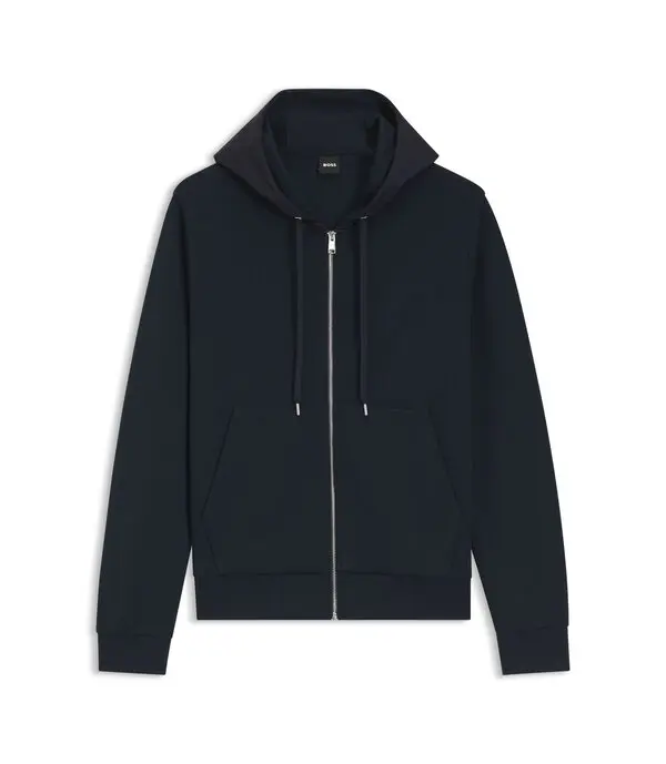 BOSS Hooded Zip-up Sweatshirt
