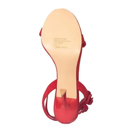 LAUREN LORRAINE Fiona Sandal - Red