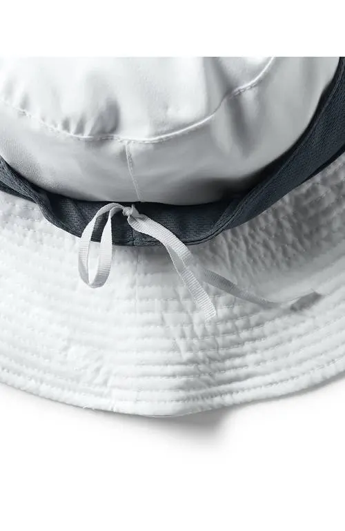 LANDS' END Facesaver Upf 50 Active Wide Brim Sun Bucket Hat