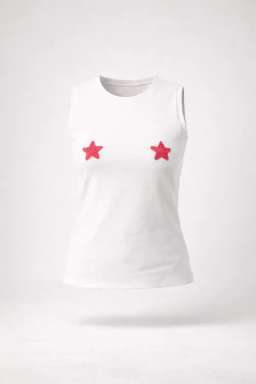 SABLE Dos Estrellas Organic Cotton Graphic Tank